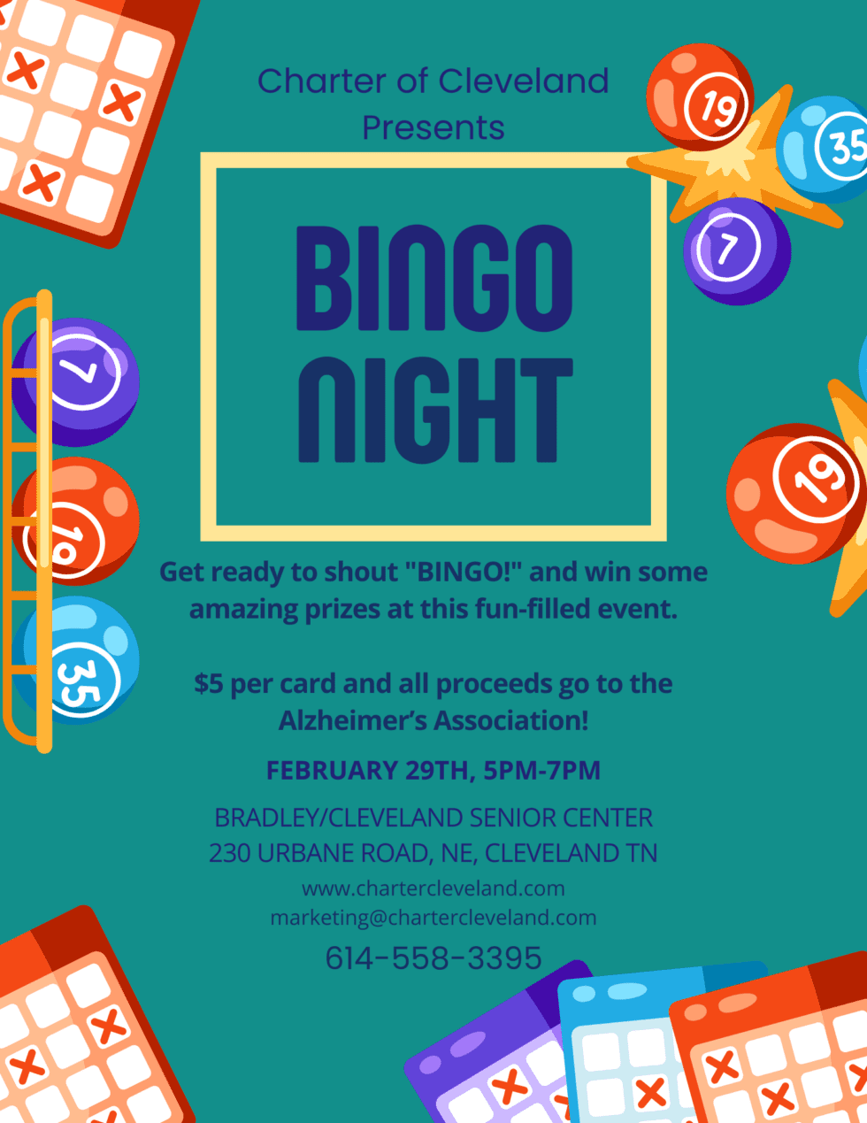 Bingo Night! | Charter Senior Living of Cleveland
